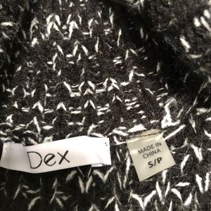 Dex | Sweaters | Nwot Dex Faux Leather Sleeve Open Cardigan | Poshmark